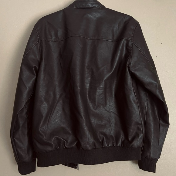American Breed | Jackets & Coats | Mens Dark Brown Leather Jacket ...